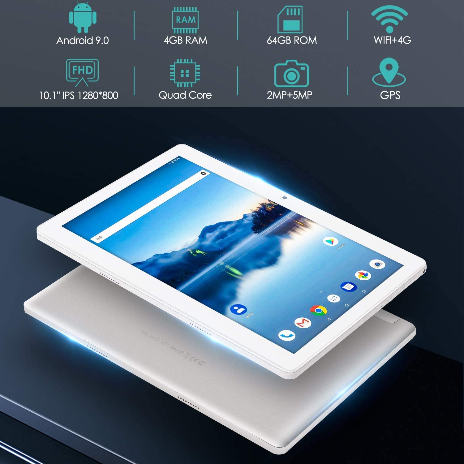SUMTAB 4G K101 pro - test et avis de cette tablette à petit prix